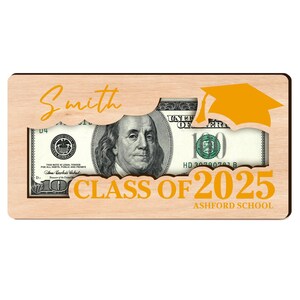 Graduation Money Holder 2025 Personalized Money Holder for Cash Gift ...