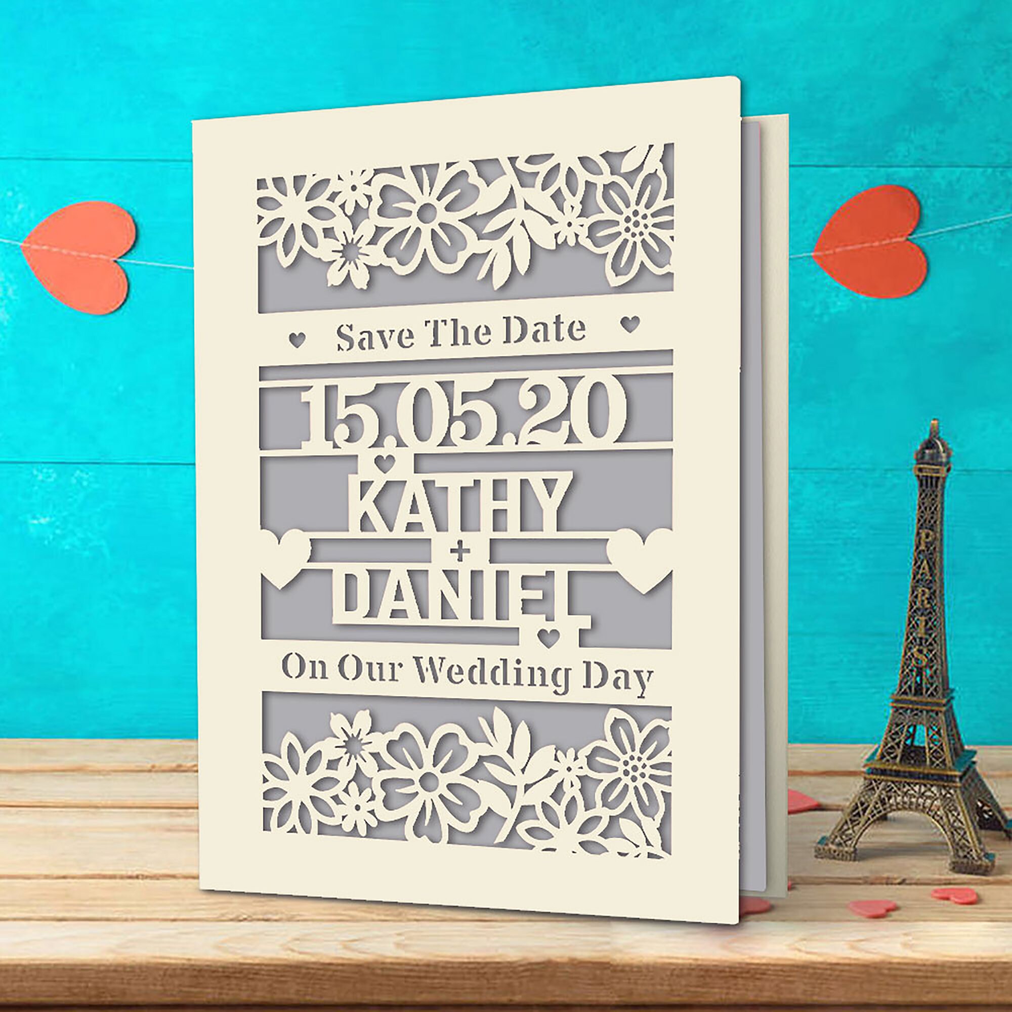 Personalized Wedding Card Custom Wedding Gift With Car and - Etsy