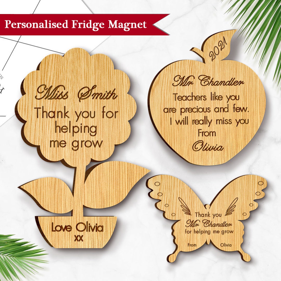 Personalized Teacher Appreciation Gifts Thank You Teacher Gifts for ...