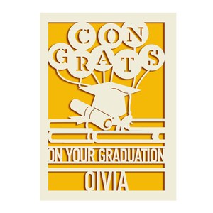 Personalized Graduation Cards for Graduates Students Friends - Etsy