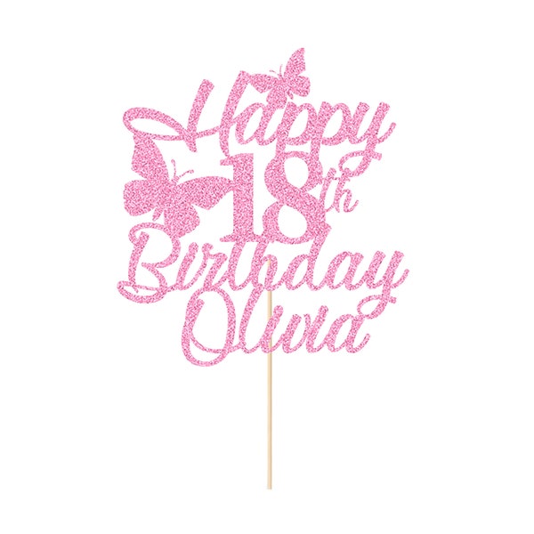 Butterfly Cake Topper - Etsy