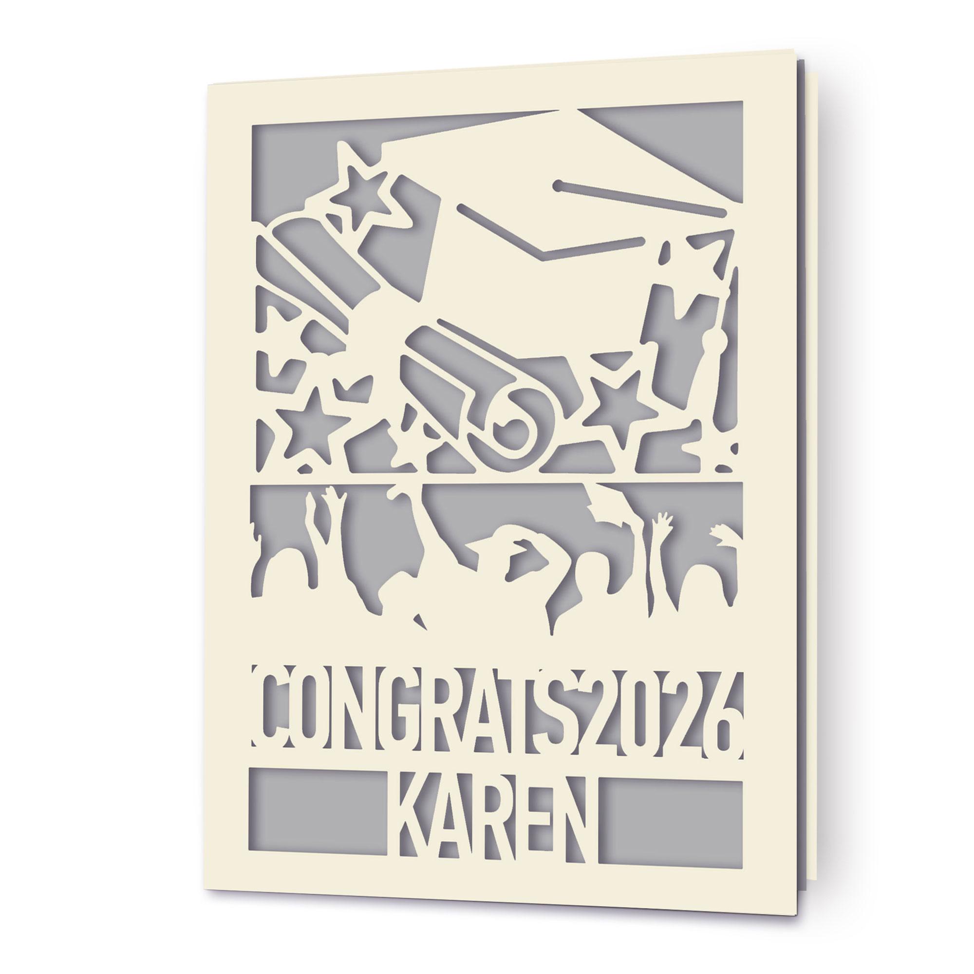 Personalized Graduation Cards for Graduates Students Friends ...