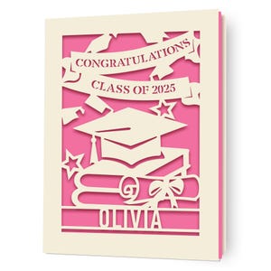 Personalized Graduation Cards Class of 2025 Personalized College ...