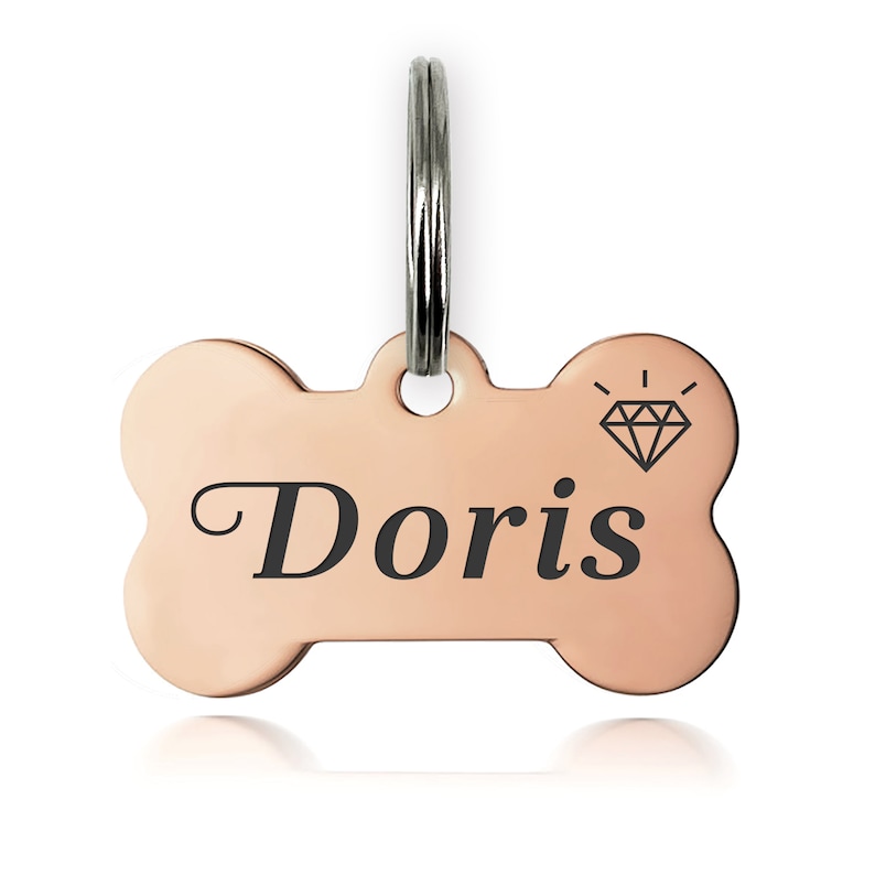 Dog Tags for Pets Engraved UK Personalized Dog Name Tag Custom - Etsy