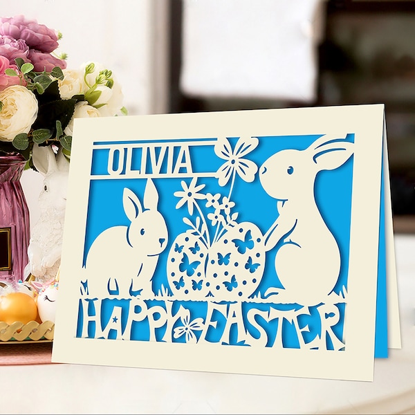 Handmade Easter Card - Etsy