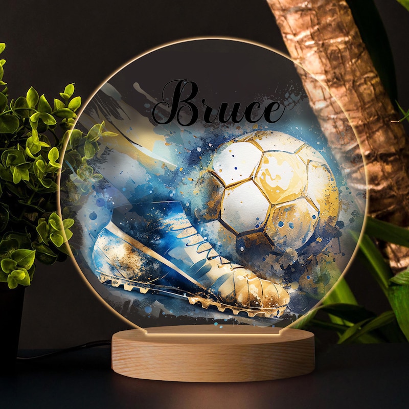 Soccer Lamp - Etsy