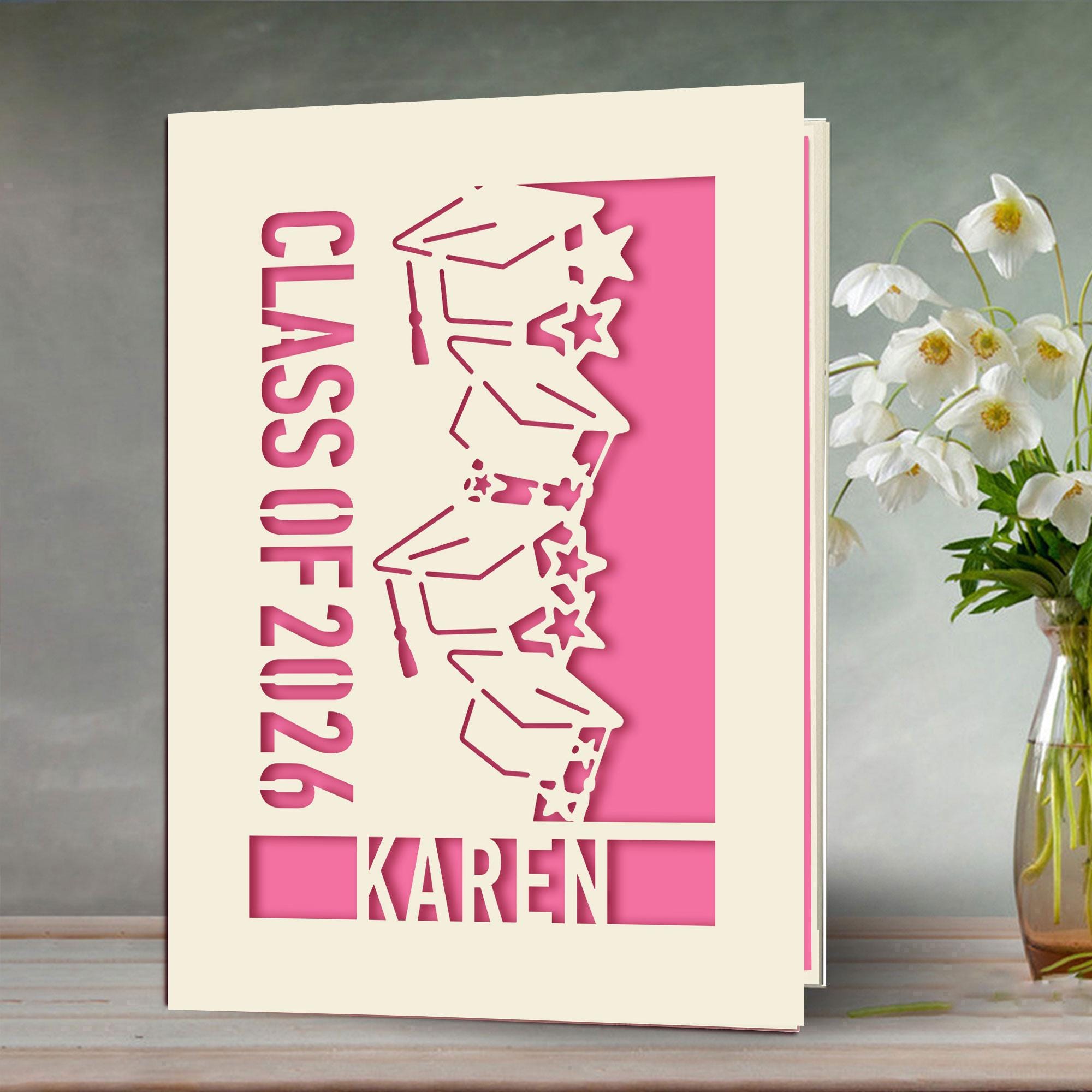Personalized Graduation Cards for Graduates Students Friends ...