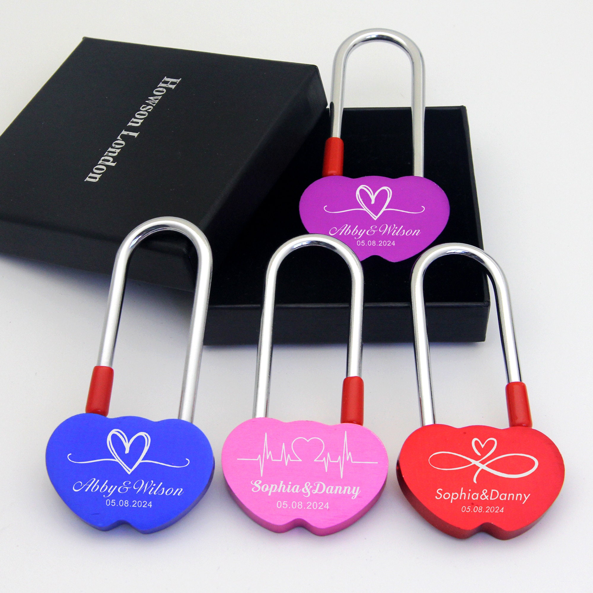 Personalized Padlock Engraved Love Lock Padlock for Bridge Love Locks ...