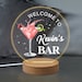 Personalized Home Bar LED Desk Table Lamp Night Light Custom Gifts for ...