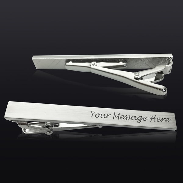 Engraved Tie Bar - Etsy