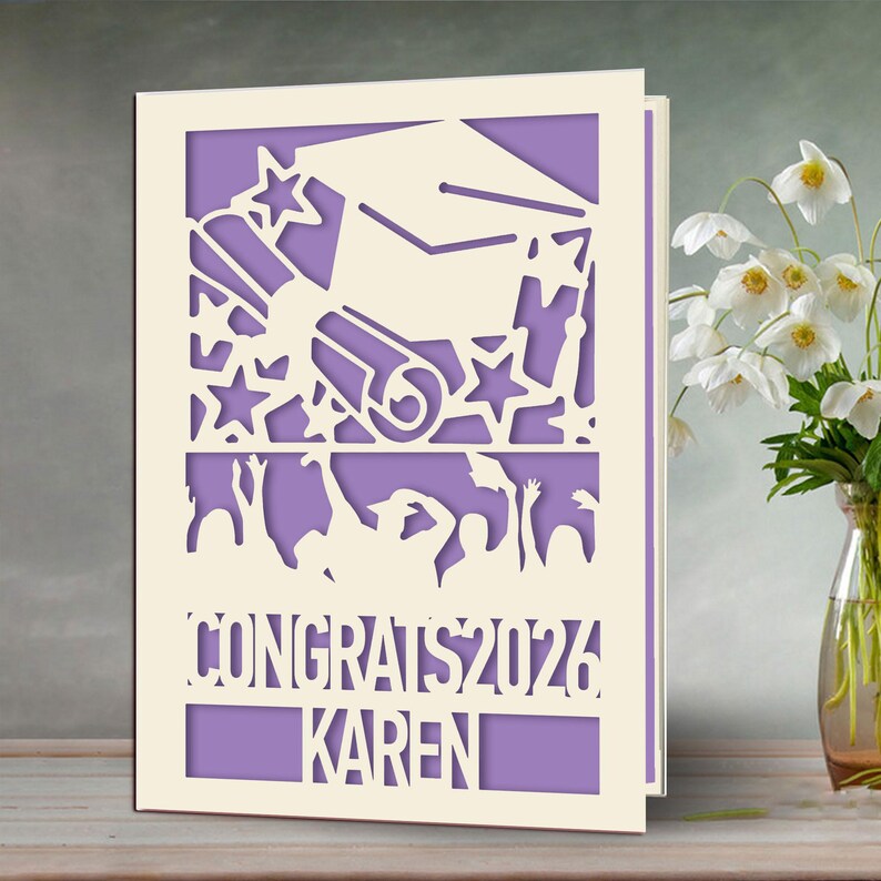 Personalized Graduation Cards for Graduates Students Friends ...