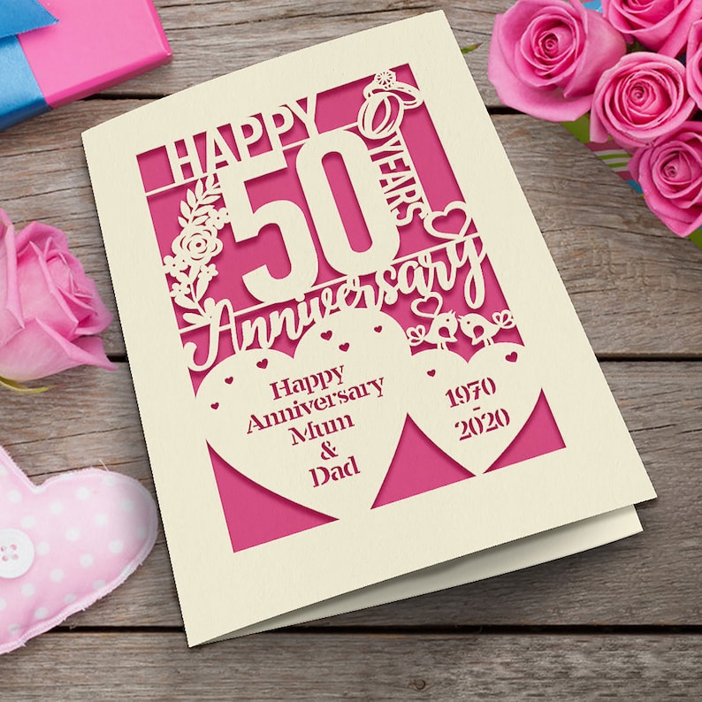 Personalized Anniversary Card Gift for Wedding Memory Lover - Etsy