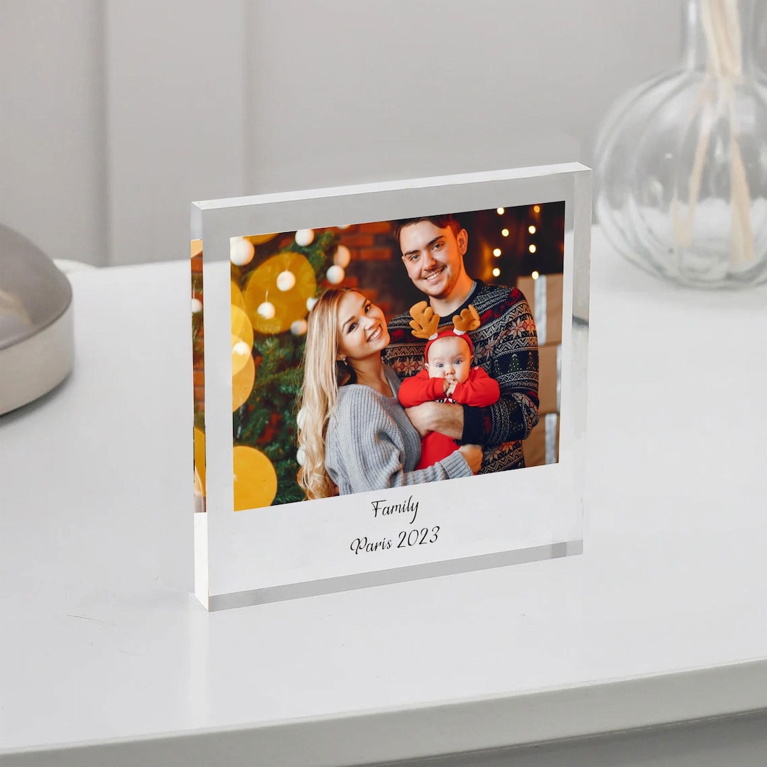 Custom Photo Gifts Acrylic Plaque Photo Prints Personalized Gifts for ...