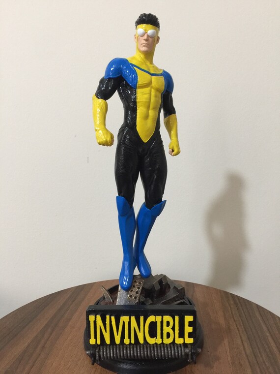 Invincible Mark Grayson Figure Invincible Statue Invincible - Etsy