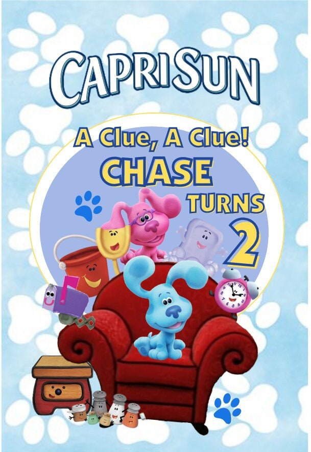 Custom Printable Juice Pouch/box Labels - Cute Party Favor - DIY ...