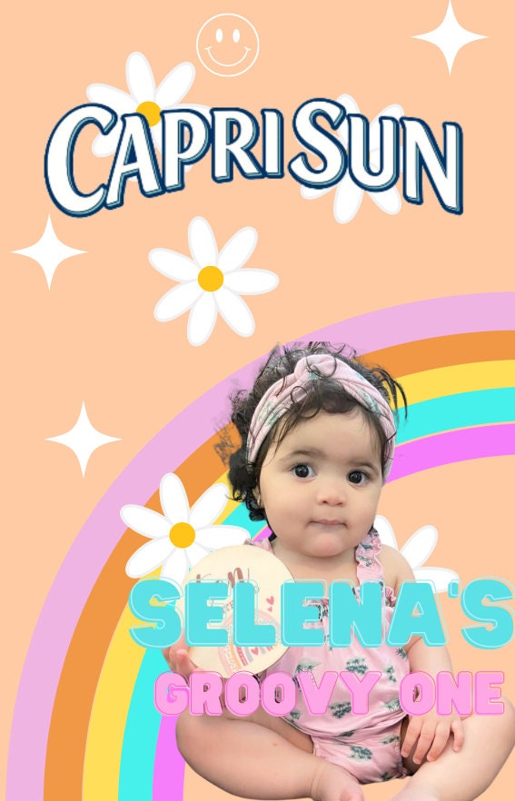 Custom Printable Juice Pouch/box Labels - Cute Party Favor - DIY ...