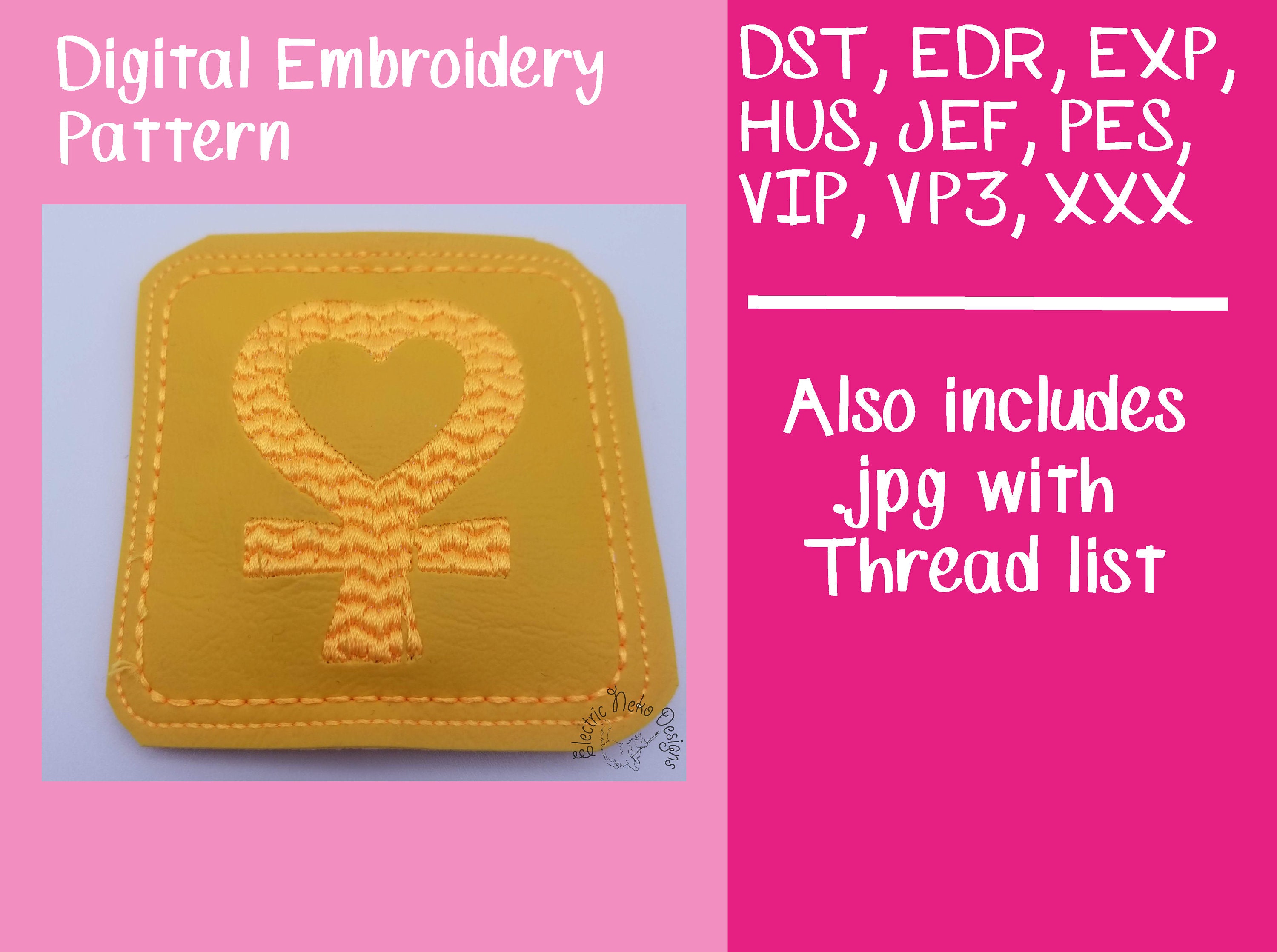 Venus Symbol ITH Pattern Weight Digital Embroidery Design, in the Hoop ...