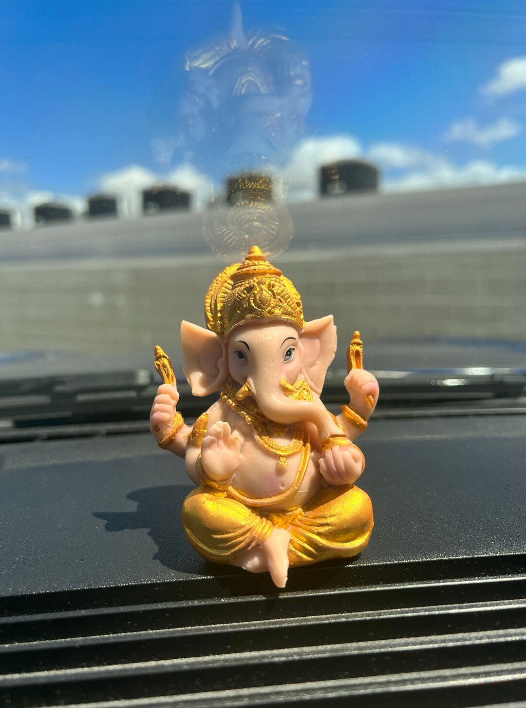 Ganesh Statue for Car Hindu Statue for Car Indian Statue - Etsy