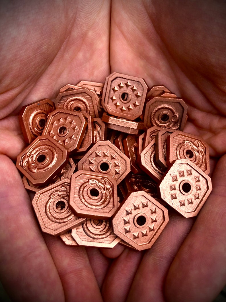 Dungeons and Dragons Coins COPPER REGULAR - Etsy