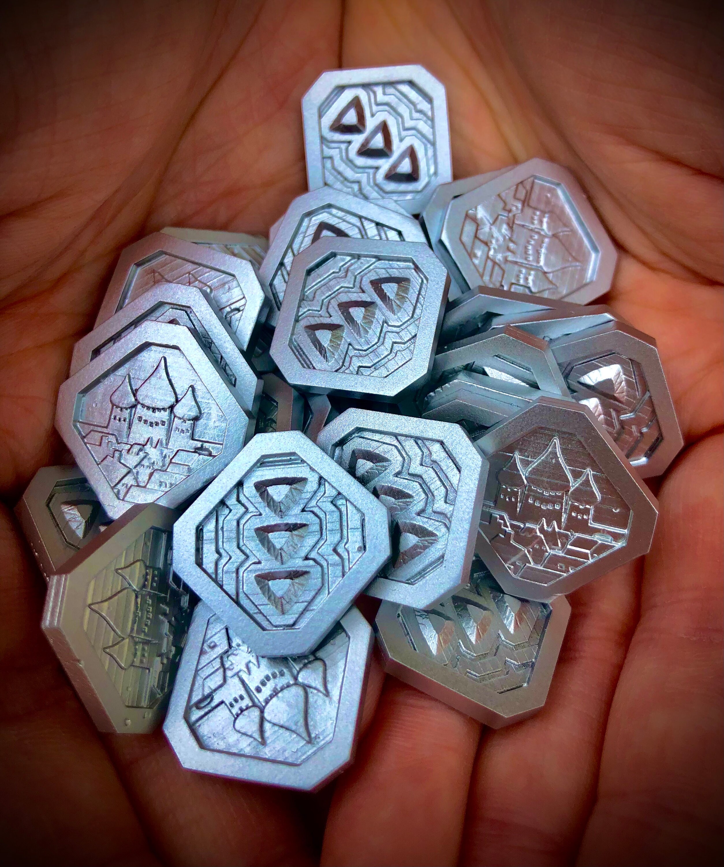 Dungeons and Dragons Coins PLATINUM REGULAR - Etsy