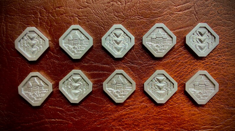 Dungeons and Dragons Coins PLATINUM REGULAR - Etsy