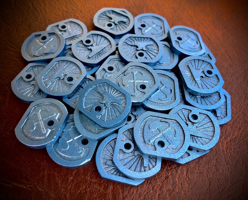 Dungeons and Dragons Coins ELECTRUM - Etsy