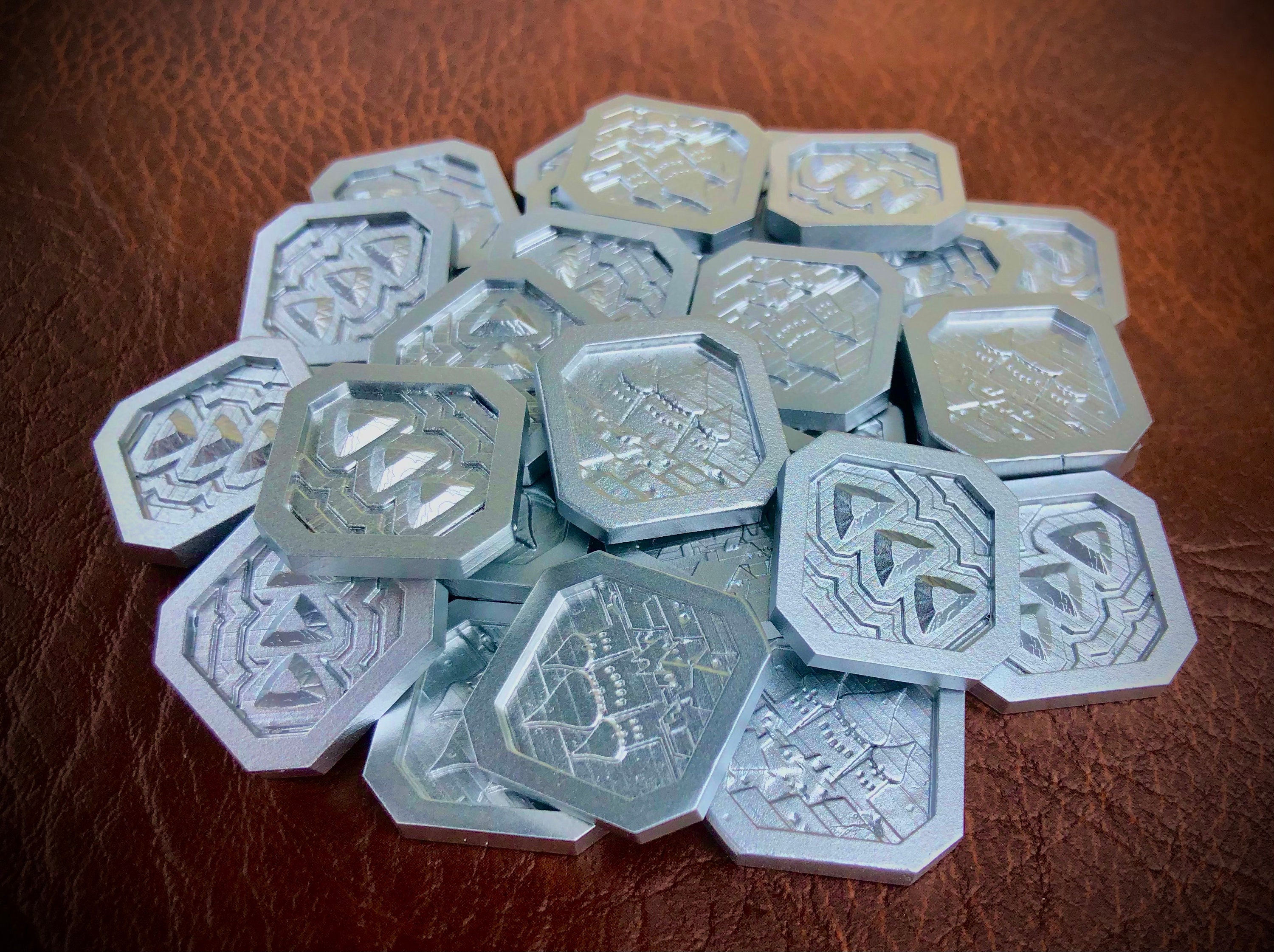 Dungeons and Dragons Coins PLATINUM REGULAR - Etsy