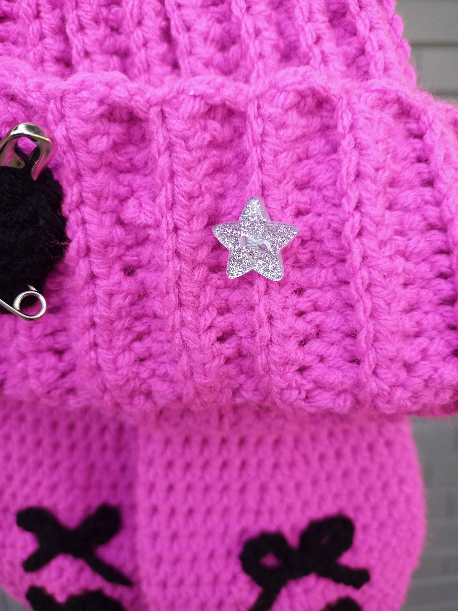 Crochet Kawaii Scene Queen Emo Bunny Ear Beanie - Etsy