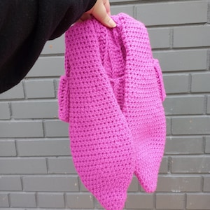 Crochet Kawaii Scene Queen Emo Bunny Ear Beanie - Etsy