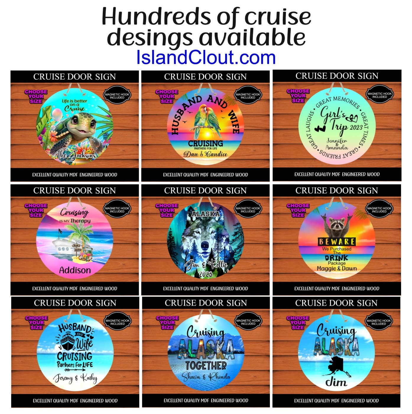 Magnetic Cruise Flag, Custom Cruise Banner, Cruise Door Decoration ...