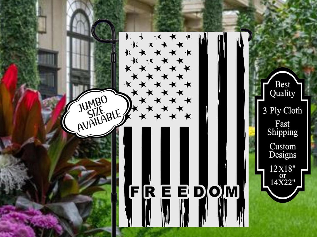 Freedom Flag, Honor Charlie Kirk Front Yard Flag, Peace Flag, Freedom ...