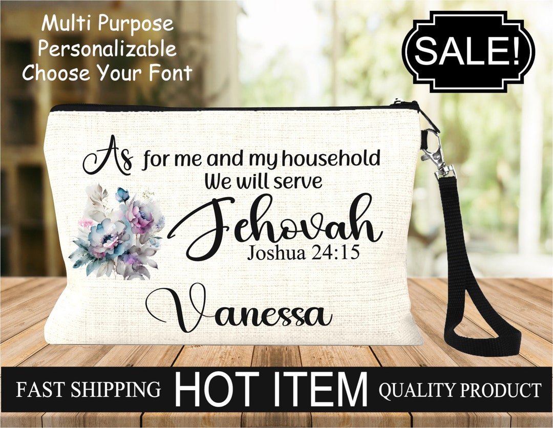 Personalized JW Bag, Witness Baptism Gift, JW Org Gift, Tract Bag ...