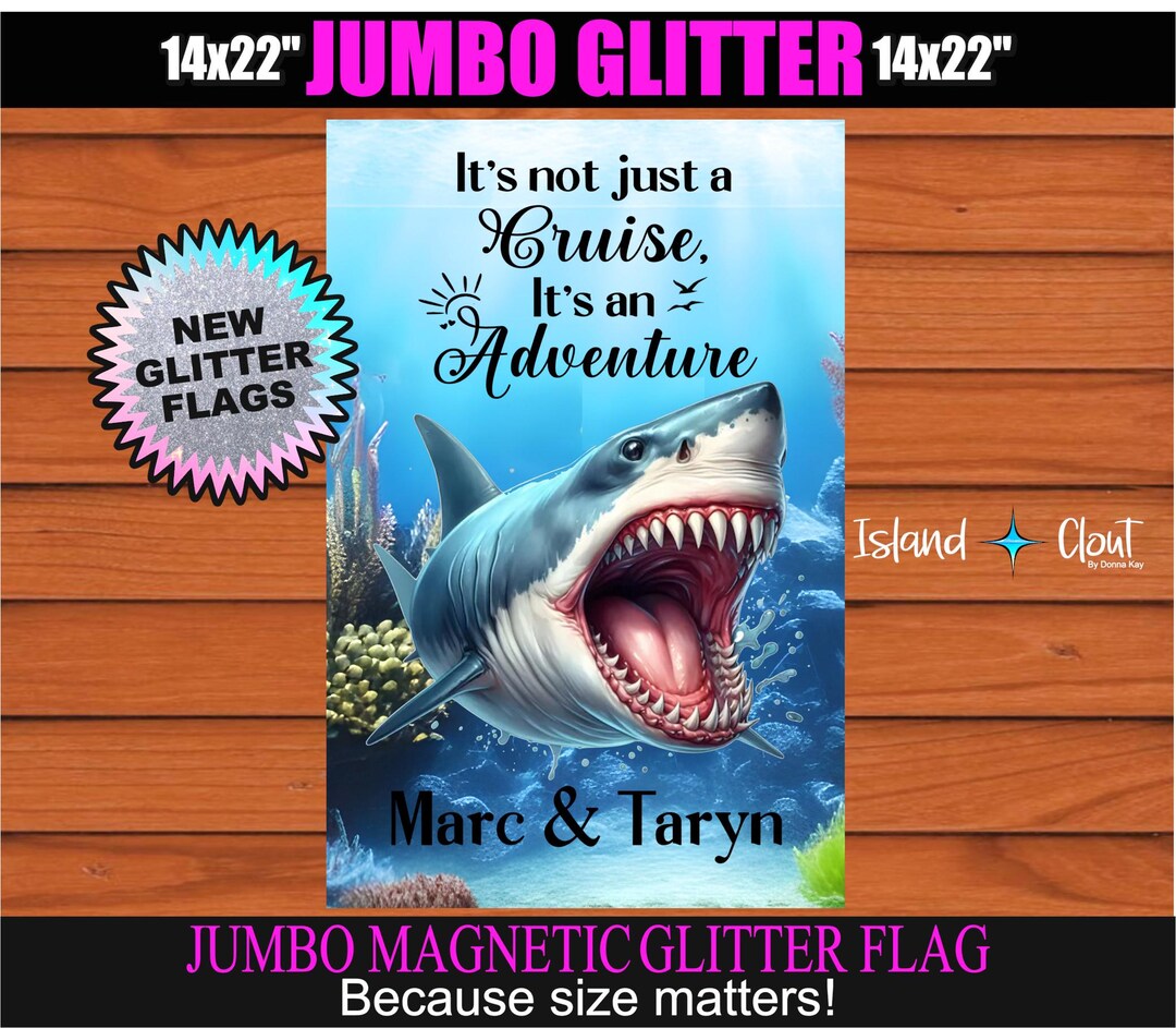 Magnetic Cruise Flag, Couple Cruise Flag, Cruise Door Sign, Cruise ...