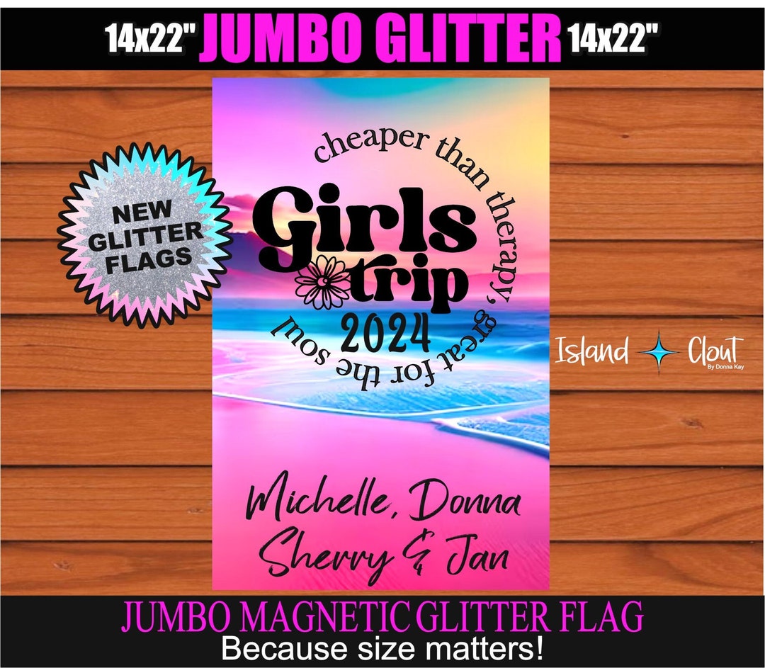 Girls Trip Cruise Sign, Magnetic Cloth Cruise Door Flag, Girls Cruise ...