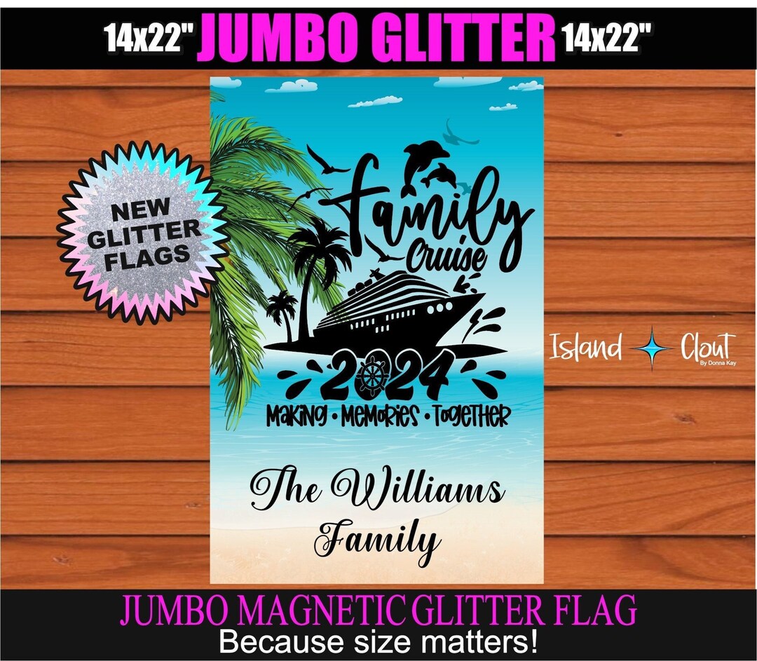 Family Cruise Flag, Personalized Cruise Banner, Cruise Door Decoration ...