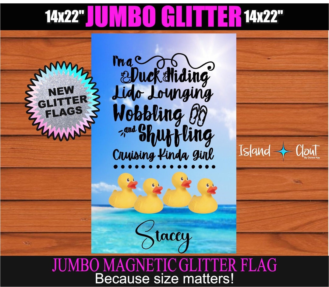 Custom Cruise Duck Flag Cruise Duck Door Decoration Cruise - Etsy