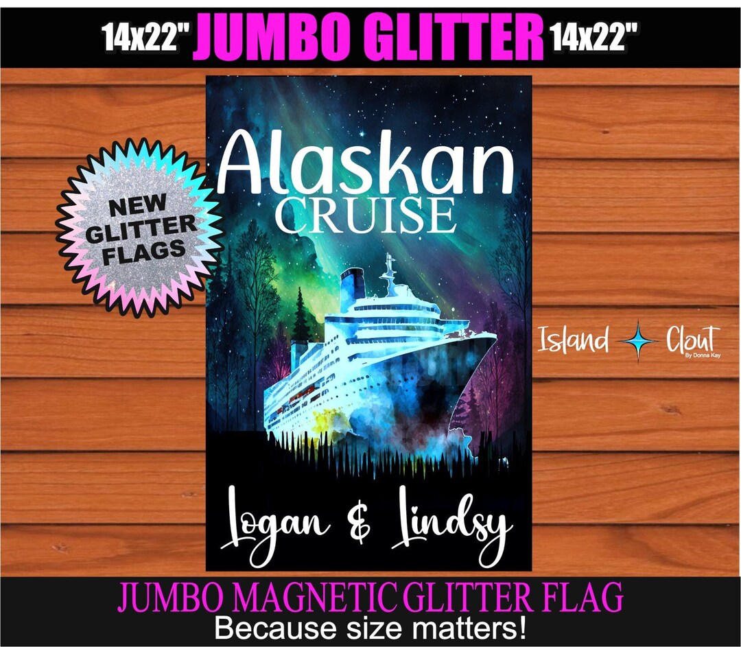 Alaskan Cruise Decoration, Custom Alaska Cruise Sign, Alaska Cruise ...
