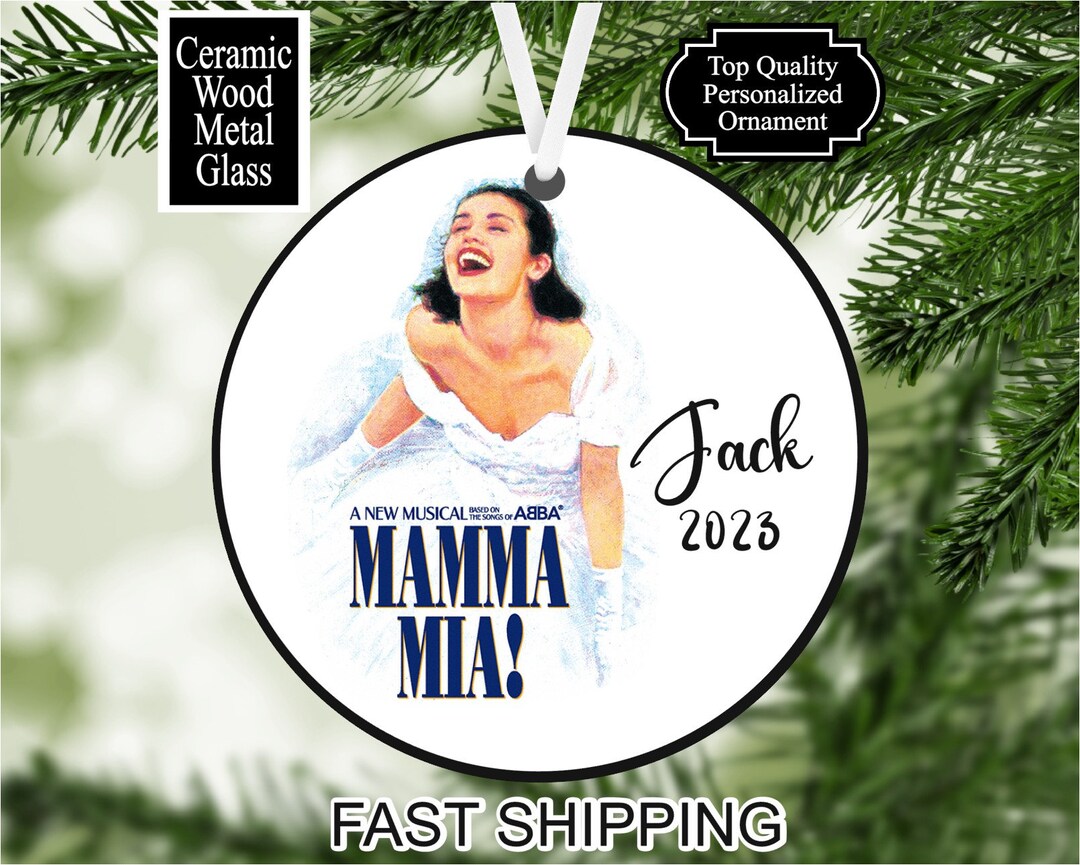 Custom Broadway Ornament, You Choose the Play, Personalized Broadway ...