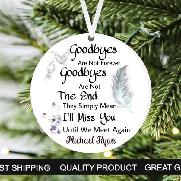Goodbyes Not Forever Svg - Etsy