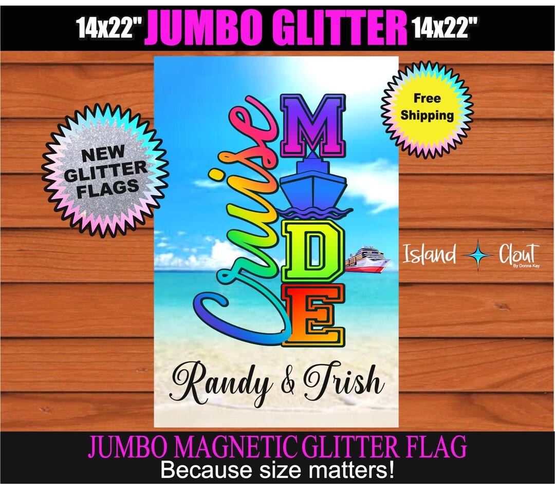 Magnetic Cruise Flag, Cruise Mode Cruise Flag, Cruise Door Sign, Cruise ...