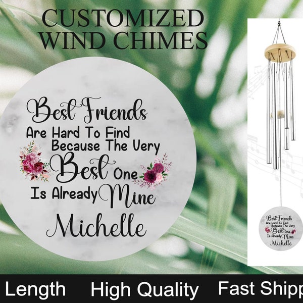 Best Friend Wind Chime Sister - Etsy