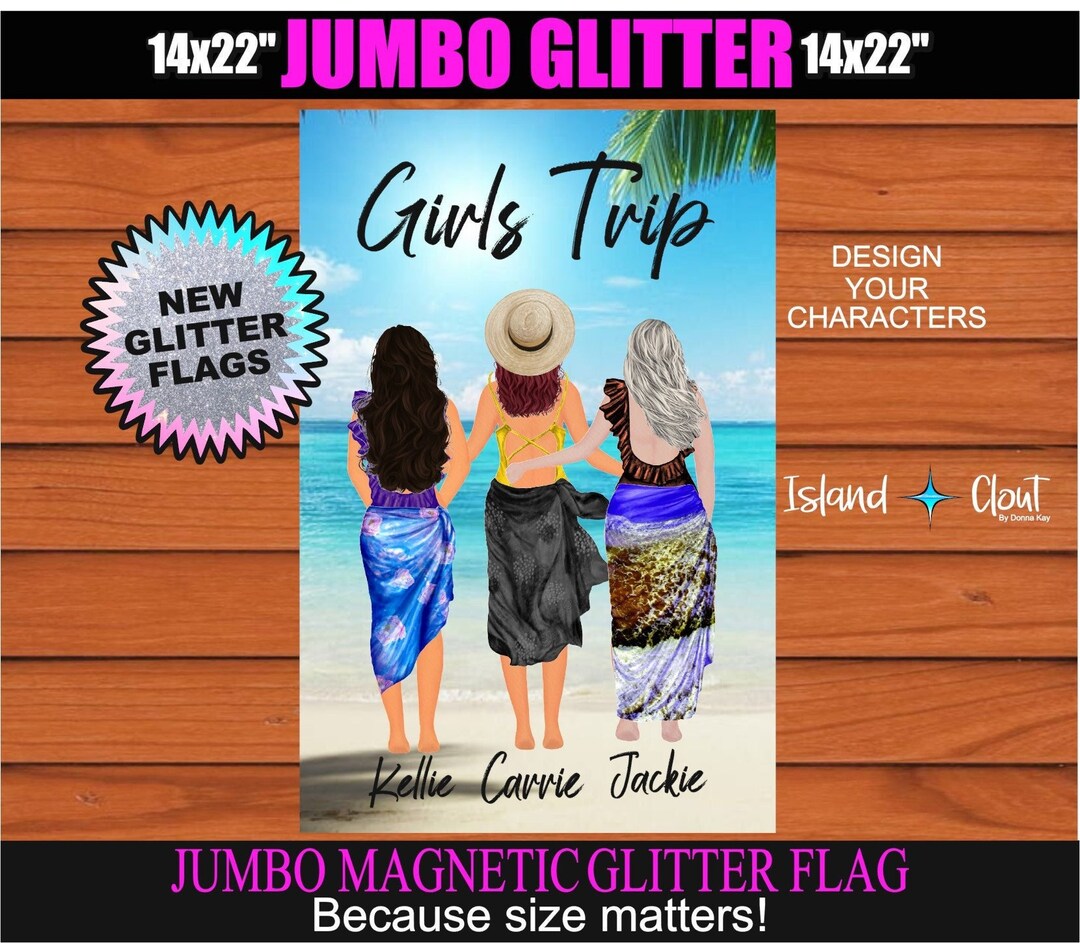 Custom Girls Trip Cruise Banner, Girls Trip Flag, Besties Cruise, Girl ...