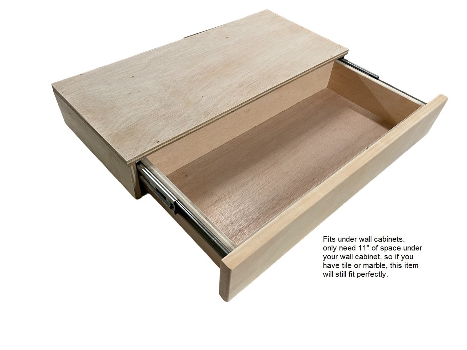 Kitchen Drawer / 21" Wide Unit / Unfinished Drawer Unit - Etsy