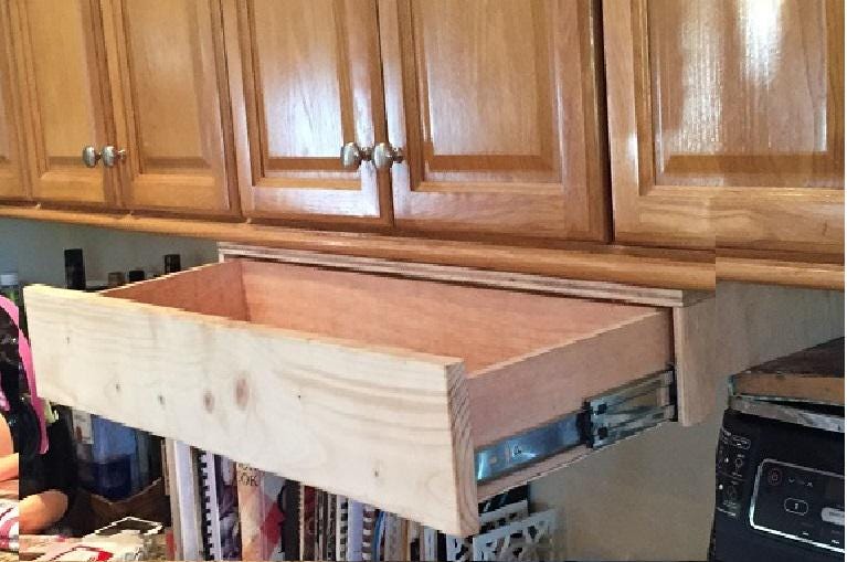 14" Wide Under Cabinet Drawers - Etsy