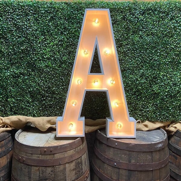 4ft Marquee Letters - Etsy