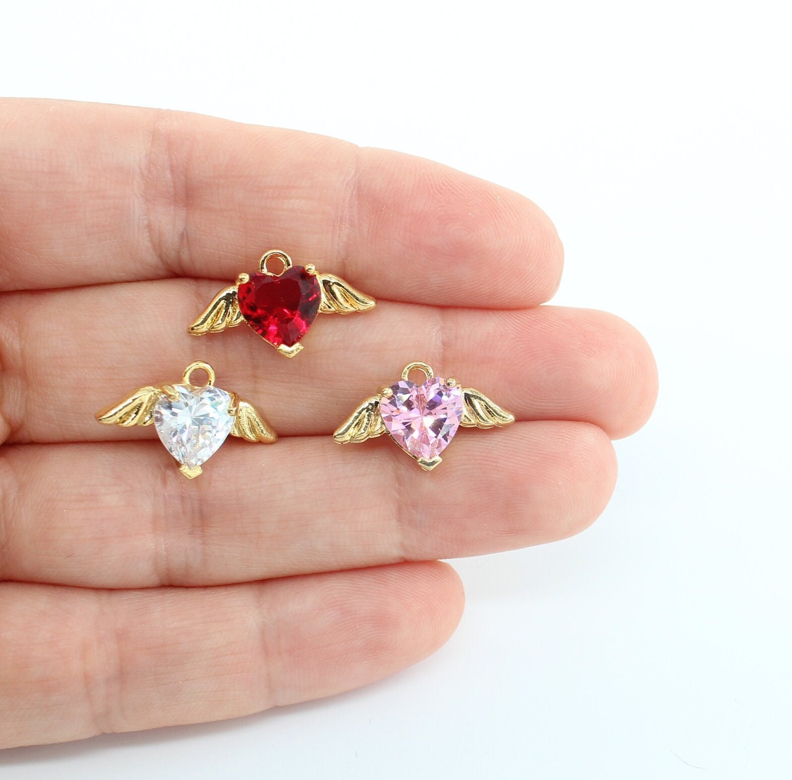 Melty angel heart ring store