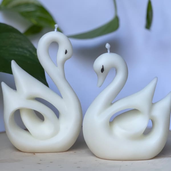 Swan Candle - Etsy