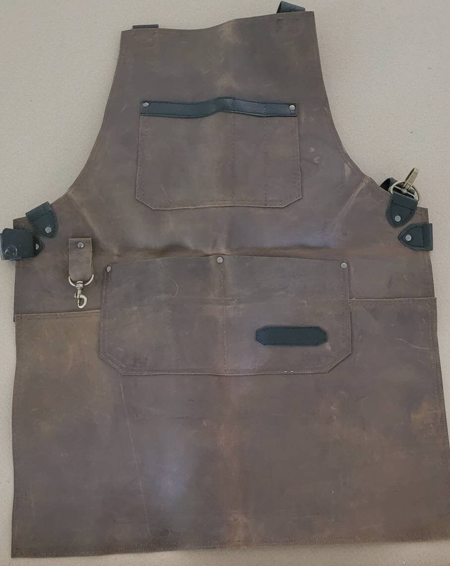 Buffalo Leather Apron Blacksmith Craft Apron - Etsy