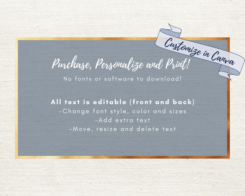 Wedding Invitation Digital Download Template Cream and Dark Green ...