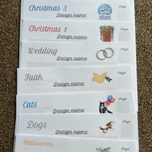 Machine Embroidery Design Organising Info Sheets A4 Page Printable Pdf ...